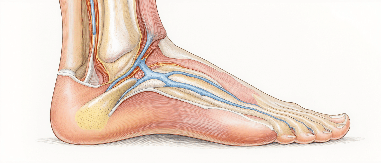 Douleur externe du pied 🦶 : le nerf sural, coupable caché